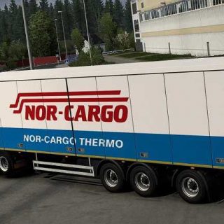 Volvo FH Nor Cargo Combo Peau 1.45 ETS2 - ETS2 Mod | ATS Mod