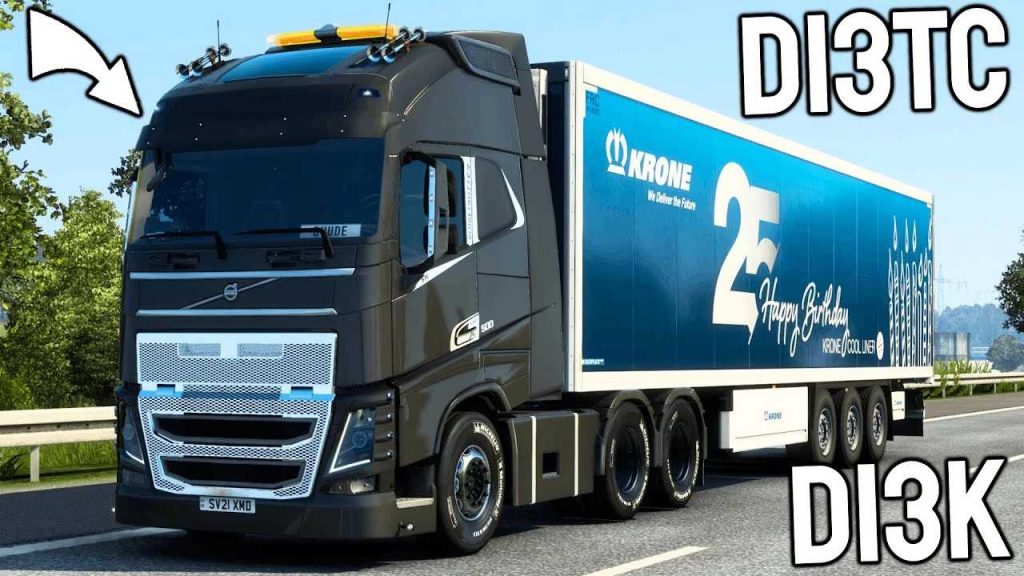 Volvo FH13-16 2012 D13TC, son D13K v4.1 1.45 ETS2 - ETS2 Mod | ATS Mod