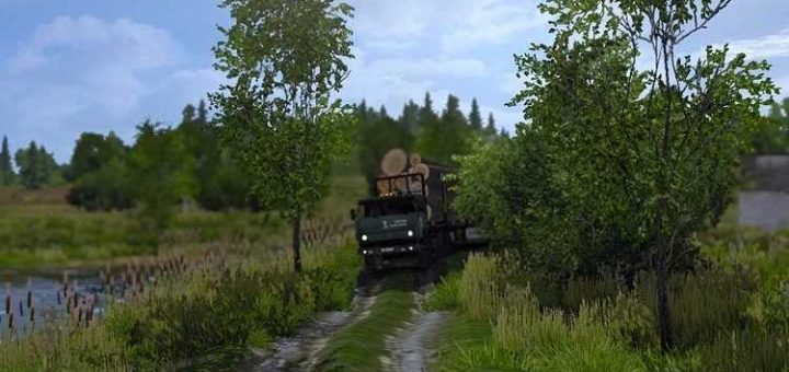 RusCentryMap v1.8 1.55 ETS2 - ETS2 Mod | ATS Mod