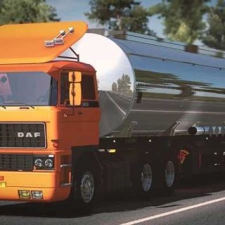 DAF F241 par XBS v1.6 1.45 ETS2 - ETS2 Mod | ATS Mod