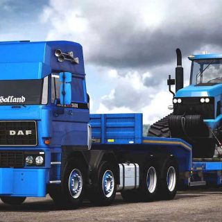 DAF F241 par XBS v1.6 1.45 ETS2 - ETS2 Mod | ATS Mod