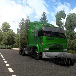 KAMAZ 6460 Turbo Amérique v1.0 ETS2 - ETS2 Mod | ATS Mod