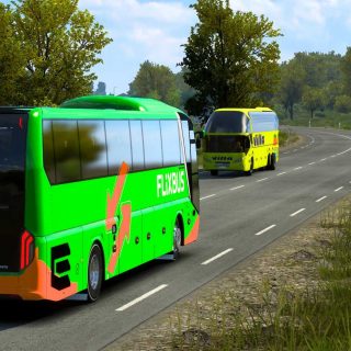 MAN LIONS COACH 3.GEN 2017 FLIXBUS SKSN 1.45 ETS2 - ETS2 Mod | ATS Mod