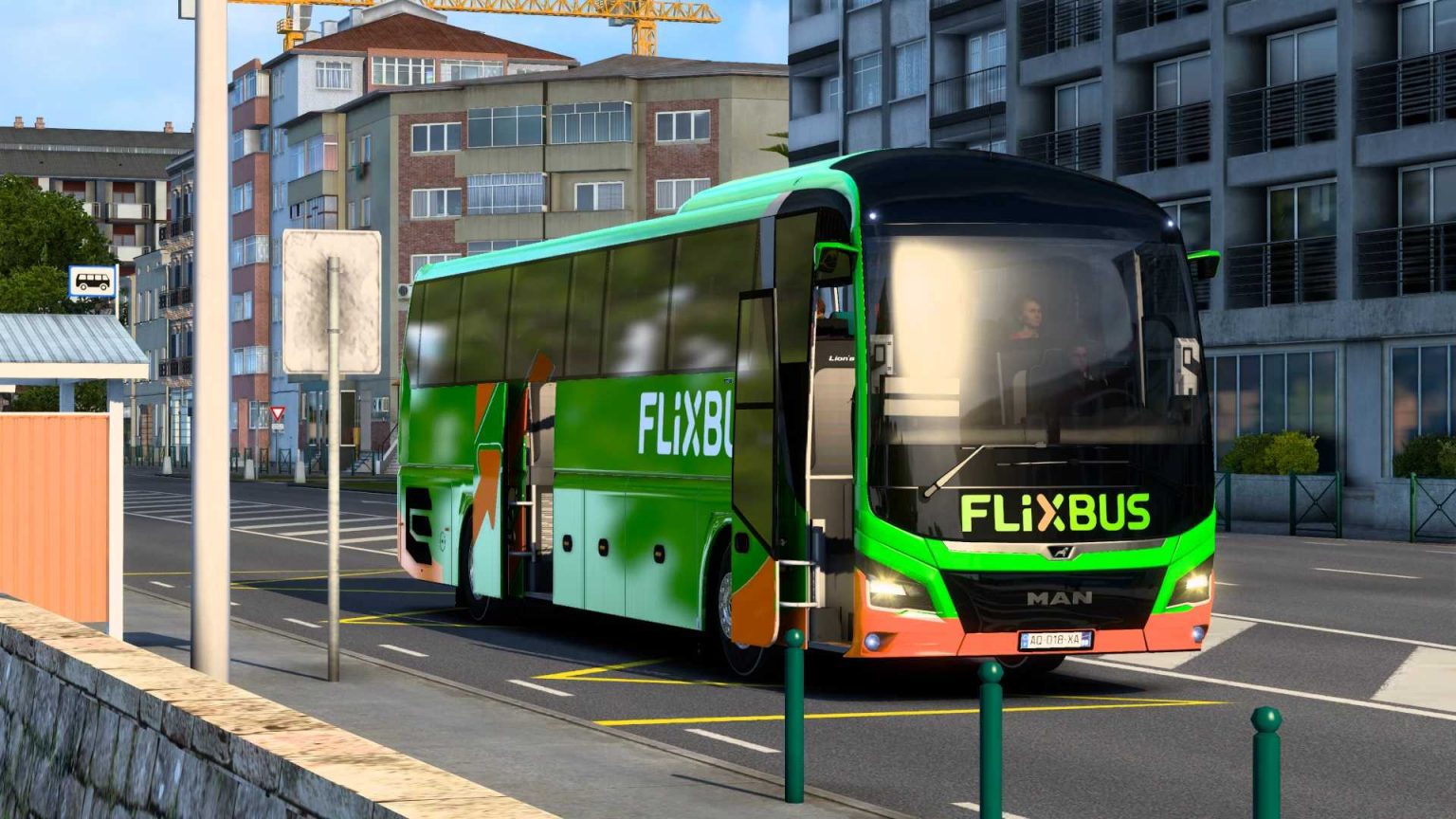 MAN LIONS COACH 3.GEN 2017 FLIXBUS SKSN 1.45 ETS2 - ETS2 Mod | ATS Mod