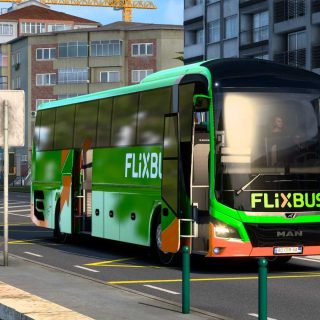 MAN LIONS COACH 3.GEN 2017 FLIXBUS SKSN 1.45 ETS2 - ETS2 Mod | ATS Mod