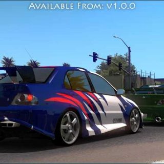 Pack de trafic NFS v1.0.3 1.45 ATS - ETS2 Mod | ATS Mod