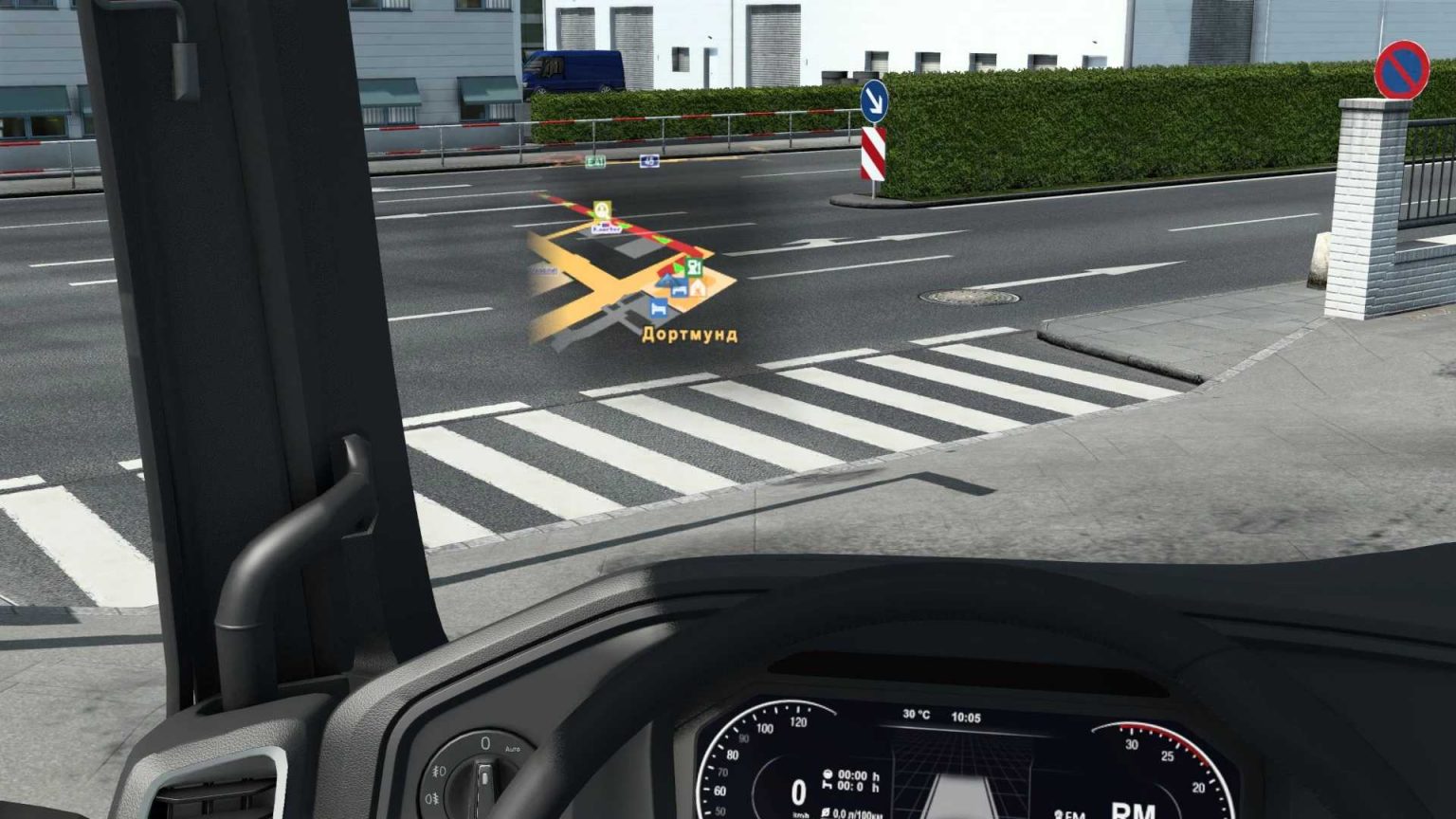 AFFICHAGE GPS v1.0 ETS2 - ETS2 Mod | ATS Mod