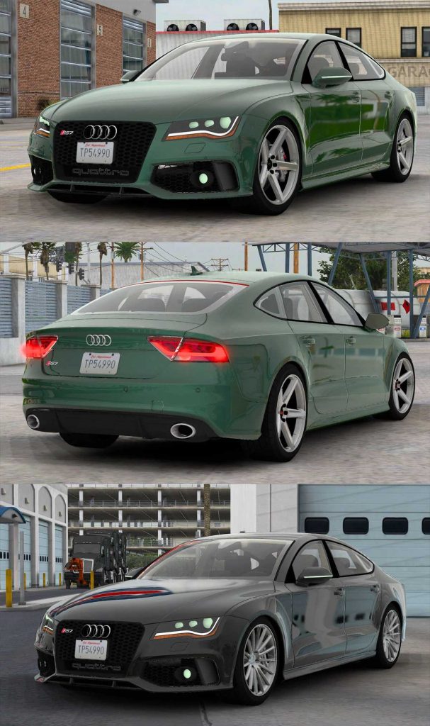 Audi RS7 Sportback 2013 4G8 v4.3 - 1.46 ATS - ETS2 Mod | ATS Mod
