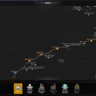 CARTE DE PROFIL AMERICAM BRASIL ERB PAR COL BRASIL GAMER 7.54.1.46 1.0 1.46 ETS2 - ETS2 Mod ...