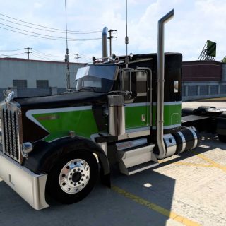 Kenworth w900l personnalisé 1.46 ATS - ETS2 Mod | ATS Mod