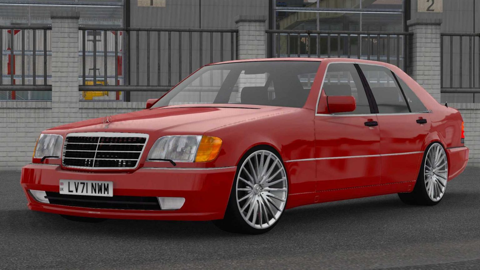 Mercedes-Benz W140 Classe S S600 V2.4 1.46 ETS2 - ETS2 Mod | ATS Mod