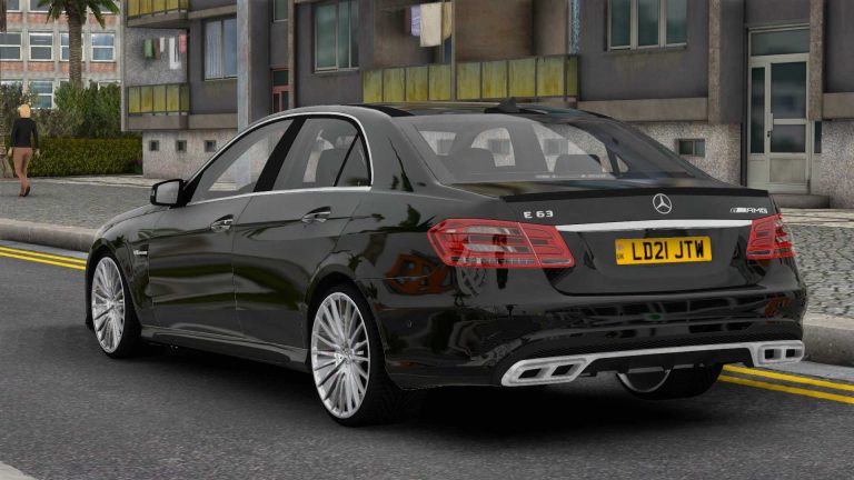 Mercedes-Benz W212 2016 E63 AMG S V4.4 1.46 ETS2 - ETS2 Mod | ATS Mod
