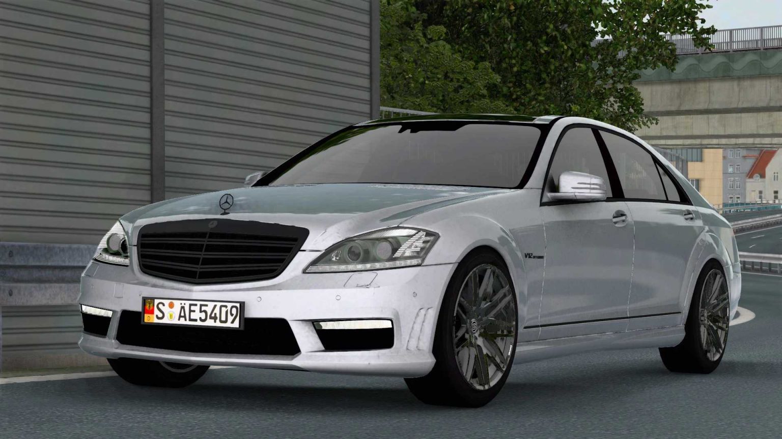 Mercedes-Benz W221 2012 S65 AMG v3.3 1.46 ETS2 - ETS2 Mod | ATS Mod