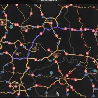 Mod de navigation Waze v1.2 ETS2 - ETS2 Mod | ATS Mod