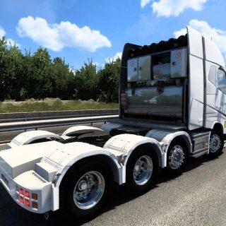 PEAU VOLVO FH 2012 DB SCHENKER 1.0 1.40 1.46 ETS2 - ETS2 Mod | ATS Mod