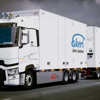 Renault Range T Rigid Addon par Kast v1.4.7 ETS2 - ETS2 Mod | ATS Mod