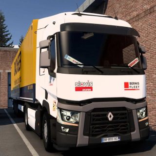Renault T CLOVIS LOCALISATION v1.0 ETS2 - ETS2 Mod | ATS Mod