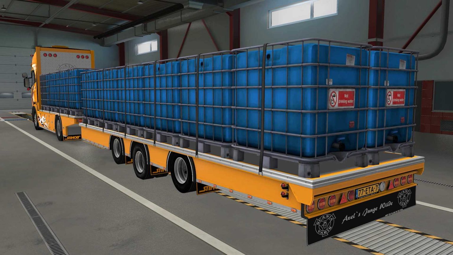 SCANIA LUPAL + REMORQUE ETS2 1.46 ETS2 - ETS2 Mod | ATS Mod