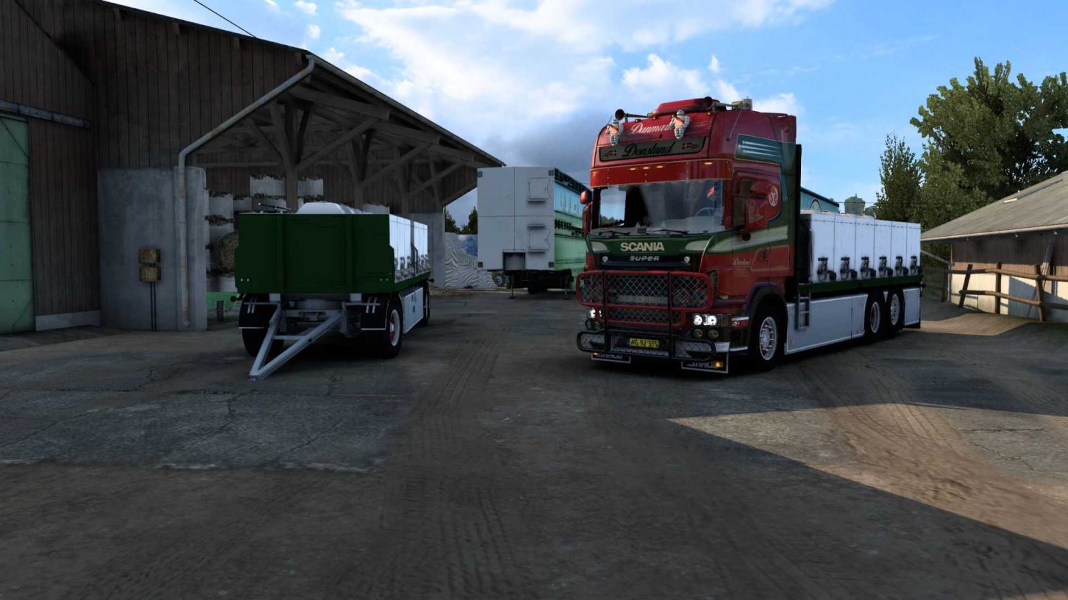 Scania R560 Donslund + Remorque 1.46 ETS2 - ETS2 Mod | ATS Mod