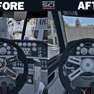 Volants nouveaux et améliorés v1.0 ATS - ETS2 Mod | ATS Mod