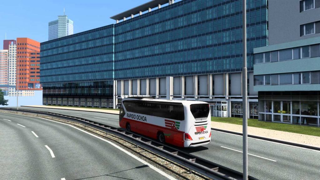 Al Trafic skins Bus 1.46 ETS2 - ETS2 Mod | ATS Mod