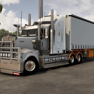 Kenworth 909 rhd par logans v10 final 1.46 ATS - ETS2 Mod | ATS Mod