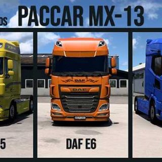 Paccar MX 13 pour camions DAF v2.5 1.46 ETS2 - ETS2 Mod | ATS Mod