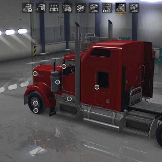 Pack d'accessoires Kenworth W900 v1.46 ATS - ETS2 Mod | ATS Mod
