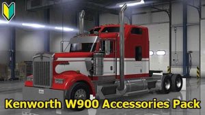 Pack d'accessoires Kenworth W900 v1.46 ATS - ETS2 Mod | ATS Mod