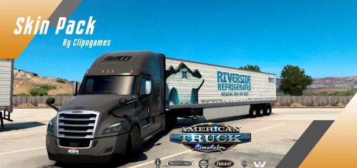 ATS Skins Mods | American Truck Simulator Skins mods Télécharger