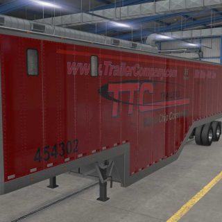 SCS Belly Chip Van Remorque Peau 1.46 ATS - ETS2 Mod | ATS Mod