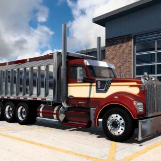 Custom Kenworth w990 1.46 ATS - ETS2 Mod | ATS Mod