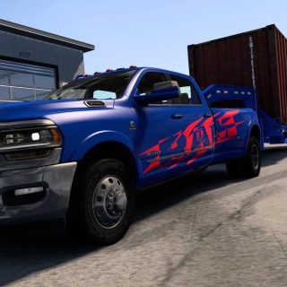 Dodge RAM 3500 (RVM) + Remorques 1.46 ETS2 - ETS2 Mod | ATS Mod