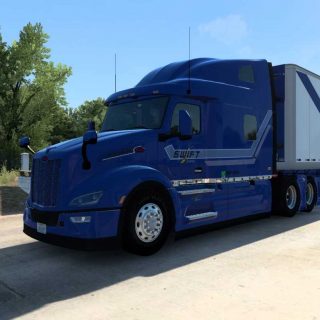 FRANK PERU PETERBILT 579 NEXT GEN SKIN SCS Remorque Swift Skin 1.46 ATS ...