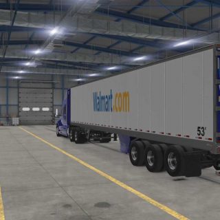 International Lt et SCS Trailer Walmart Skin pour camion et remorque 1. ...