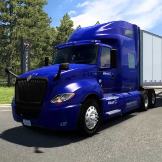 International Lt et SCS Trailer Walmart Skin pour camion et remorque 1. ...