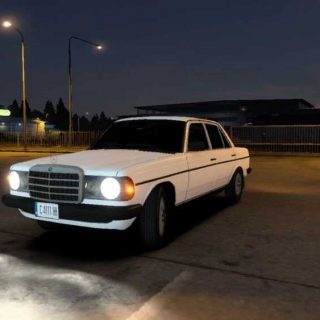 Mercedes-Benz W123 1.46 ETS2 - ETS2 Mod | ATS Mod