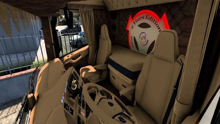 Scania NextGen Édition 2 ans Intérieur v1.0 ETS2 - ETS2 Mod | ATS Mod