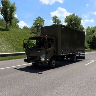 Camion Isuzu NPR 2018 1.46 ETS2 - ETS2 Mod | ATS Mod