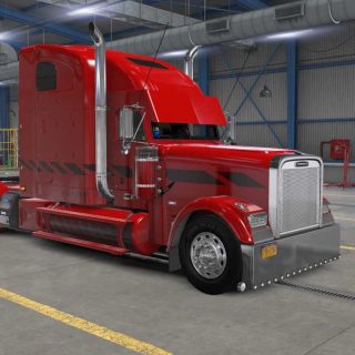 Freightliner xl jon-ruda peau de 84 pouces 1,46 ATS - ETS2 Mod | ATS Mod