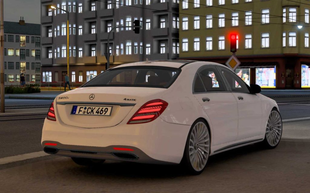 Mercedes-Benz W222 Classe S S-400d V4.4 1.46 ETS2 - ETS2 Mod | ATS Mod