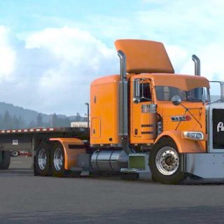 Peterbilt modifié 379/389 V2.5 1.46 ATS - ETS2 Mod | ATS Mod