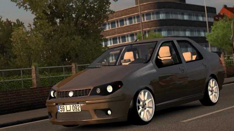 Fiat Albéa v1.9 1.47 ATS - ETS2 Mod | ATS Mod