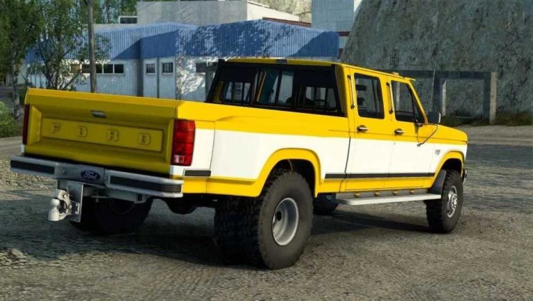 Ford F350 1986 Adaptation 1.46 1.0 ETS2 - ETS2 Mod | ATS Mod