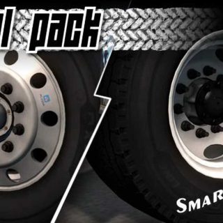 Pack de roues Smarty v1.47 ETS2 - ETS2 Mod | ATS Mod