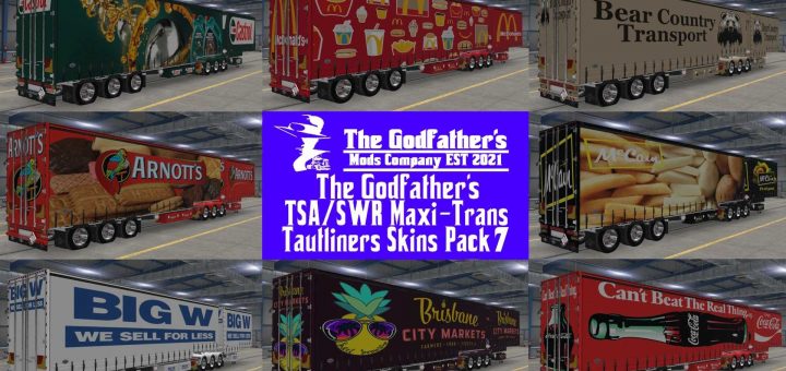 ATS Skins Mods | American Truck Simulator Skins mods Télécharger