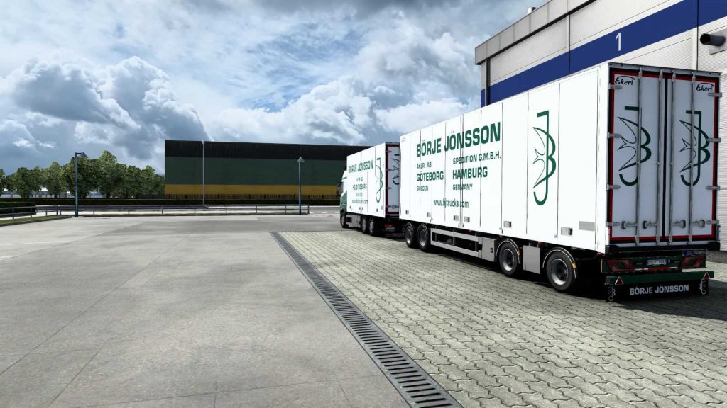 Peau combinée Borje Jonsson v1.0 ETS2 - ETS2 Mod | ATS Mod