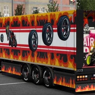 Scania Bike Riders Peau 1.46-1.47 ETS2 - ETS2 Mod | ATS Mod