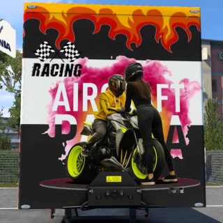 Scania Bike Riders Peau 1.46-1.47 ETS2 - ETS2 Mod | ATS Mod