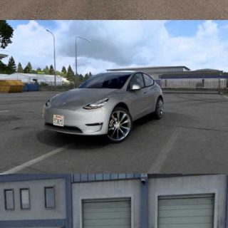Tesla Modèle Y 2021 v1.0 ETS2 - ETS2 Mod | ATS Mod